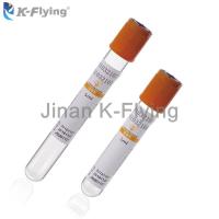 China Disposable Vacuum Clot Activator Blood Collection Tube 5ml 6ml 7ml 8ml 9ml for sale