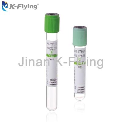 China Lithium Heparin Blood Tube Medical Consumable Products 3ml-10ml for sale