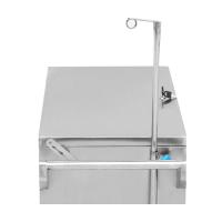 China Moving Metal Abs Hospital Stainless Steel Instrument Trolley for sale