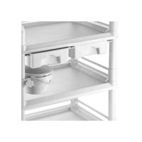 China Electric Drawers Hospital Abs Medical Trolley Cart 4 Castors for sale