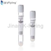 China Disposable Sodium Fluoride EDTA Blood Draw Vacuum Tube  2.0ml 3.0ml 4.0ml for sale