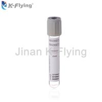 China Disposable Sodium Fluoride EDTA Blood Draw Vacuum Tube  2.0ml 3.0ml 4.0ml for sale