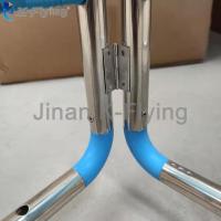 China Stainless Steel Hospital Tools And Equipments 4 Fold Hospital Ward Screen for sale