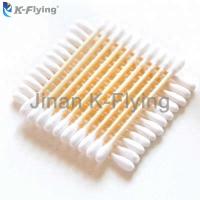 China Health Care Disposable Cotton Swab 100% Absorbent Cotton for sale