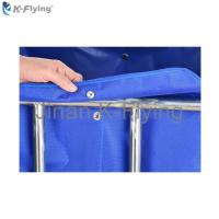 China Stainless Steel Hospital Equipment  Nursing Dirt Medical Trolley Cart for sale