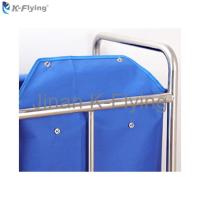 China Stainless Steel Hospital Equipment  Nursing Dirt Medical Trolley Cart for sale