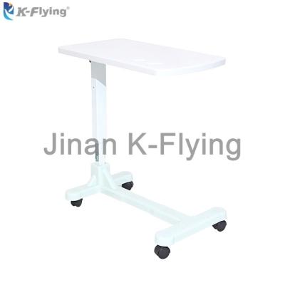 China ABS Hospital Tools And Equipments Adjustable Movable Hospital Bedside Table for sale