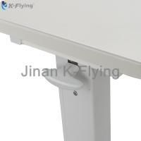 China ABS Hospital Tools And Equipments Adjustable Movable Hospital Bedside Table for sale