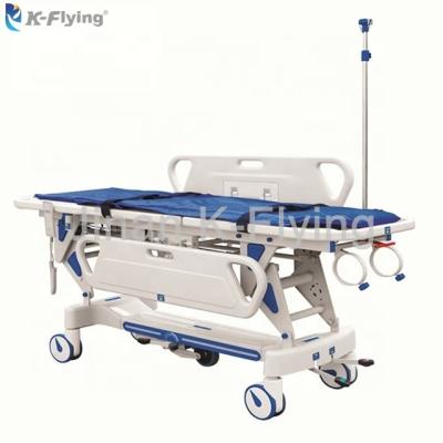 China ABS Medical Trolley Cart Hospital Rescue Patient Transfer Emergency Stretcher for sale
