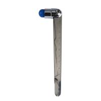 China Stainless Steel Medical Diagnostic Instrument Reflex Percussion Hammer With Scales for sale