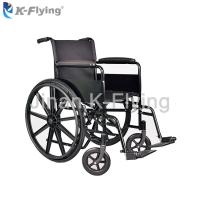 China Lightweight Aluminum Folding Elderly Disabled Manual Wheelchair for sale