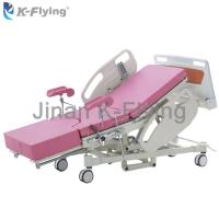 China Portable Steel Obstetric Gynecology Electric Nursing Bed Electric Delivery Bed for sale