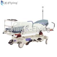 China Hospital Patient Transfer Medical Trolley Cart Hydraulic Emergency Stretcher for sale