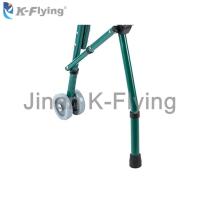 China Height Adjustable Medical Rehabilitation Equipment Elderly Folding Walking Rollator for sale