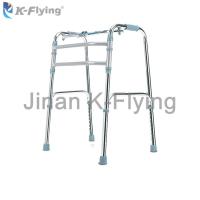 China Portable Aluminum Folding Medical Walker Rollator Disabled Adult Elderly for sale