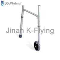 China Lightweight Medical Rehabilitation Equipment Folding Aluminum Rollator Walker Elderly for sale