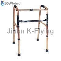 China Bronze Frame Folding Rollator Walker Stand Up For Elderly Adult for sale