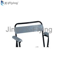 China Steel Foldabe Durable Commode Toilet Chair For Elderly Adult Disabled for sale