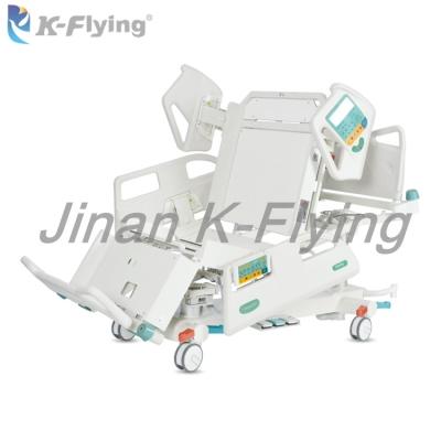 China Multi Functions Weighing System Electric Nursing Bed Intensive Care Patient Hospital for sale