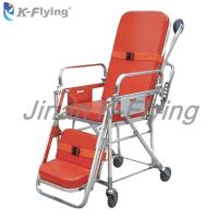 China Lightweight Aluminum Alloy Ambulance Stretcher Trolley Emergency Patient Transfer for sale