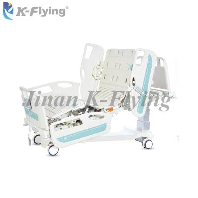 China Battery Storage Electric Adjustable Hospital Beds Multi Functions ICU Patient for sale