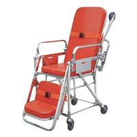 China Folding Emergency Ambulance Transfer Chair Medical Stretcher Trolley for sale