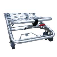 China Folding Emergency Ambulance Transfer Chair Medical Stretcher Trolley for sale
