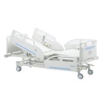 China Two Function Hospital Electric Nursing Bed HDPE Full Length Side Rail for sale