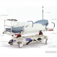 China Hydraulic ABS Hospital Nursing Bed Transfer Stretcher Emergency Bed For Patient for sale