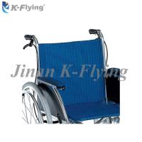 China Portable Metal Aluminum Alloy Adult Disabled Folding Manual Wheelchair 100 kg for sale