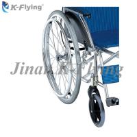 China Portable Metal Aluminum Alloy Adult Disabled Folding Manual Wheelchair 100 kg for sale