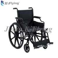 China Height Adjustable Aluminum Foldable Manual Wheelchair For Disabled Adult for sale