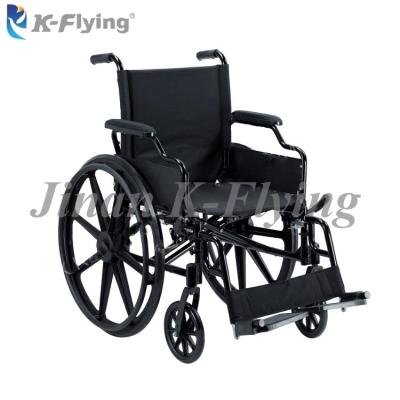 China Height Adjustable Aluminum Foldable Manual Wheelchair For Disabled Adult for sale