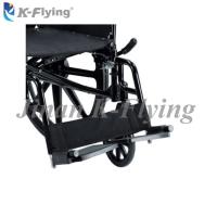China Height Adjustable Aluminum Foldable Manual Wheelchair For Disabled Adult for sale