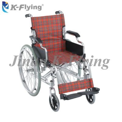 China Aluminum Medical Rehabilitation Equipment Disabled Elderly Manual Power Wheelchair for sale