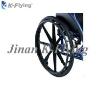 China Walking Assist Height Adjustable Lightweight Wheelchair Foldable Disabled Elderly for sale