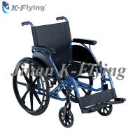 China Walking Assist Height Adjustable Lightweight Wheelchair Foldable Disabled Elderly for sale