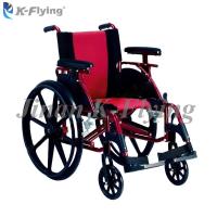 China Aluminum Medical Rehabilitation Equipment Walking Assist Folding Manual Wheelchair for sale