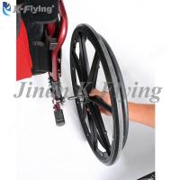 China Aluminum Medical Rehabilitation Equipment Walking Assist Folding Manual Wheelchair for sale