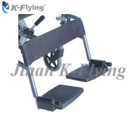 China Aluminm Alloy Backrest Manual Foldable Wheelchair Adult Disabled for sale
