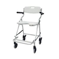 China Toilet Transfer Commode Adjustable Hospital Bath Chair For Elderly for sale