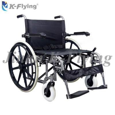 China Steel Medical Rehabilitation Equipment Adult Disabled Folding Manual Wheelchair for sale