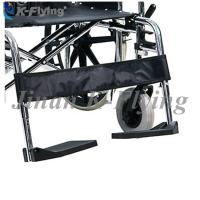 China Metal Steel Chrome Portable Folding Manual Wheelchair For Adult Disbaled for sale