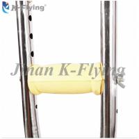 China Aluminum Portable Medical Rehabilitation Equipment Disabled Adult Crutch 100kg for sale
