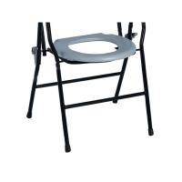 China Height 78cm Bedside Commode Seat Chair Economical Portable Bathroom Toilet Chair for sale