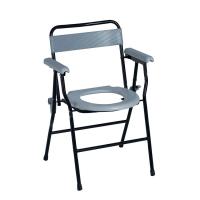 China Height 78cm Bedside Commode Seat Chair Economical Portable Bathroom Toilet Chair for sale