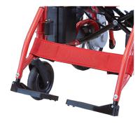 China 24V 250W Lightweight Folding Motorized Electric Wheelchair Aluminum Alloy for sale