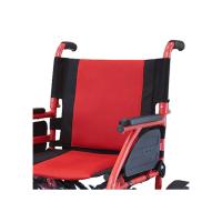 China 24V 250W Lightweight Folding Motorized Electric Wheelchair Aluminum Alloy for sale