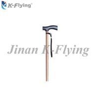 China Aluminum Alloy Medical Rehabilitation Equipment Disabled Elderly Single Crutch Walking for sale