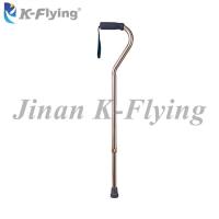 China Aluminum Round Handle Walking Stick For Elders Disabled for sale
